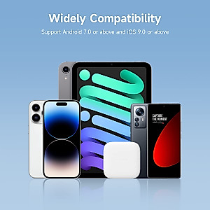 Hagibis Phone Backup Device Cube Auto Backup Photo Storage Photo Stick Picture Video Memory USB Backup Stick for iPhone 15 14 13 12 11 XS Pro Max Mini SE, iPad Pro/Mini, Samsung, Android and Tablet