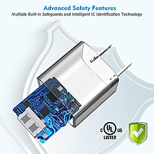 iPhone Charger,[MFi Certified] 2Pack 10FT Lightning Cable Data Sync iPhone Charging Cords With USB Wall Charger Travel Plug Adapter Compatible with iPhone 14 13 12 11 Pro Max XR XS X 8 7 6 Plus