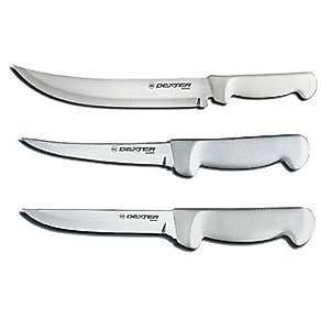 The Dexter Russell 3 Piece Knife Combo Set - Cutlery Butcher Chef Set