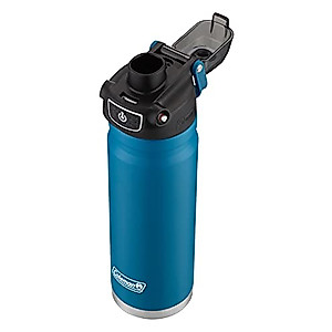 Coleman Burst™ 40 oz. Stainless Steel Autopop Water Bottle, Deep Ocean