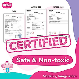 MODOH Plasticine Oil Based Modeling Clay, Non Hardening Reusable Clay, Non Toxic No Bake Professional Oil Base Sulfur Free Sculpting Clay (Assorted Colors Regular, 1 Lbs)