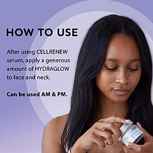 CLEARstem HYDRAGLOW Anti-Aging Stem Cell Moisturizer with Bakuchiol, 1.7 Oz