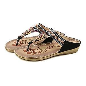 Platform Sandals Black Goth,Women's Platform Sandals Wedge Ankle Strap Open Toe Sandals Espadrille Heels Sandals Concise Casual Summer Shoes