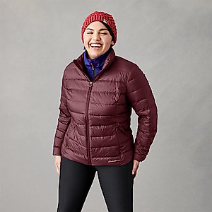 Eddie Bauer Women's CirrusLite Down Jacket, Black, Large