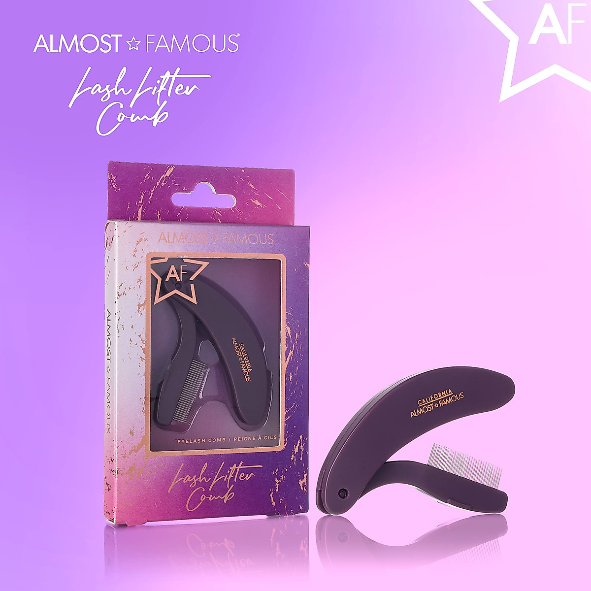 Almost Famous Beauty Mini Foldable Eyelash Comb