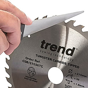 Trend 6-Inch Fine Diamond Taper File for Sharpening Curved and Hard-to-Reach Surfaces, DWS/TF6/F