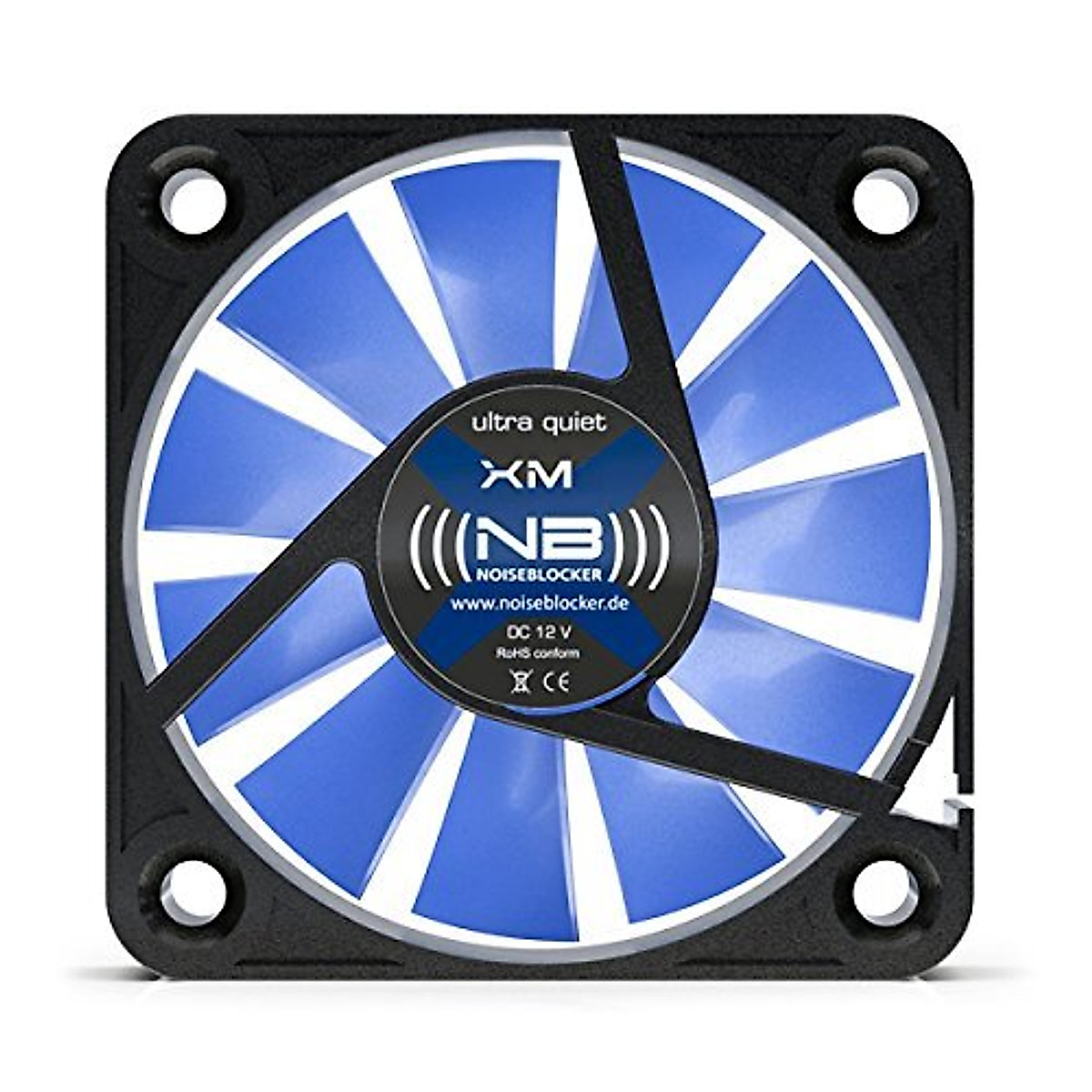 Noiseblocker NB-BlackSilentFan XM2 40x40x10mm Silent Fan, 3800RPM, 14 dBa
