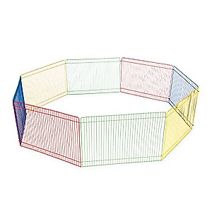 Prevue Pet Products Multi-Color Small Pet Playpen 40090,13x35.87x8.67 inch,13-Inch