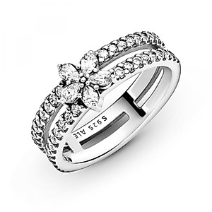 PANDORA Sparkling Snowflake Ring