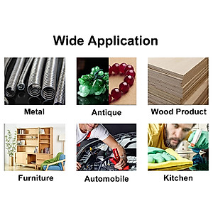 SUJAYU Brass Brush, Brass Wire Brush Rust Remover, Small Wire Brush Brass Brushes for Cleaning, Paint Stripper for Metal Wood Rustoleum Fabric Spray Paint (Brass, 12.00)