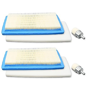 Anxingo 2 Pcs A226002070 Air Filter A226002250 Pre-Filter Replacement For Echo PB8010 PB-8010T PB-8010H PB9010 PB-9010H PB-9010T Blowers With 13120507320 Fuel Filter