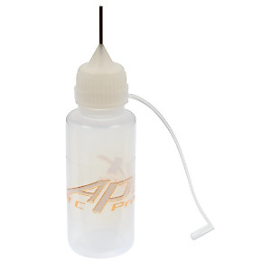 Apex RC Products 15ml / .5oz Oil/Fluid Dropper Plastic Bottle W/Needle Tip - 5 Pack #2102