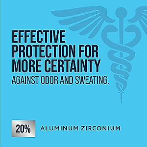 Certain Dri Everyday Strength Clinical Antiperspirant Solid Deodorant, Hyperhidrosis Treatment for Men & Women, Morning Fresh, 2.6oz, 1 Pack
