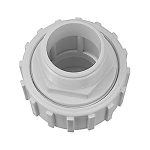 XtremepowerUS 2 Pcs Universal 1.5" NPT x 1.5" Slip Union Socket Joint Adapter Fitting Quick Connector Replacement (MSlip) for Pool Spa Pump, Set of (2) ale X