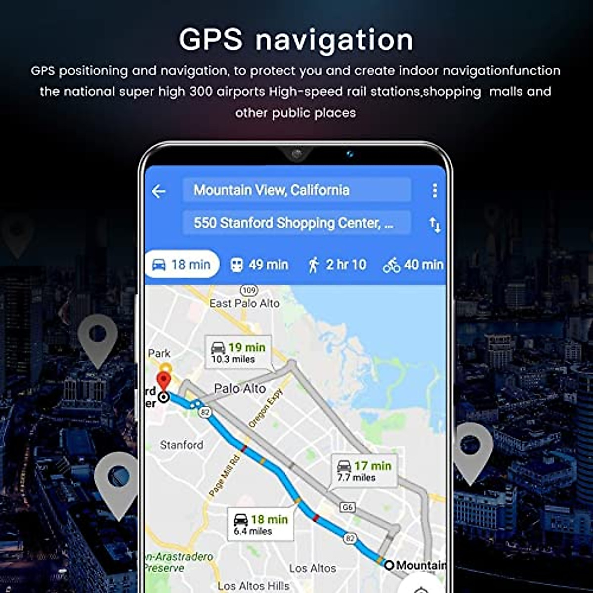 2023 New M11 Ultra Smart Phone, Unlocked Android 1+4G RAM 5.5inch Water Drop Screen GPS Android 4G, 2MP Front HD Camera, 5MP Rear Camera, Gift for Family (White)