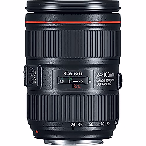 Camera Bundle for Canon EOS 5D Mark IV DSLR Camera w/ 24-105mm USM Lens + EF 75-300mm III Lens, 50mm f/1.8, 500mm Lens & 650-1300mm Lens, TTL Flash, 128GB Memory + Professional Bundle (Renewed)