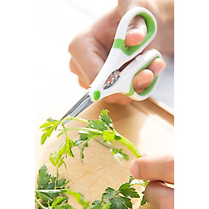 ZYLISS Herb Scissors - Trimming Weeds and Flower Buds 8.5 x 4.2 x 0.4 inches