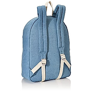 American Apparel Unisex Cotton Canvas School Bag, Light Wash, One Size