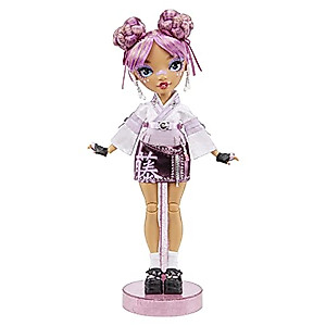 Rainbow High Lila Yamamoto- Mauve Purple Fashion Doll. 2 Designer Outfits to Mix & Match with Accessories, Great Gift for Kids 6-12 Years Old and Collectors