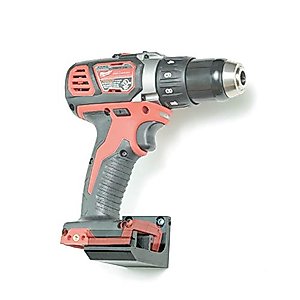 Spartan Mount for Milwaukee M18 Tool | Wall Display Hook Holder | Power Tool Storage | Blog DIY Craft Room | All Types | Strong Low Profile Bracket | Convenient Easy Access Garage Organization