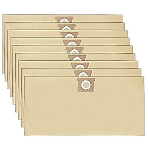 9 Pack DXVA19-4101 Vacuum Bags Compatible with DeWalt 6-10 Gallon Wet/Dry Vacuum DXV06P DXV09P DXV09PA DXV10P DXV10PL DXV10S DXV10SA DXV10SB