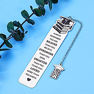 Class of 2023 Bookmark Gifts for Women Men 2023 Graduation Senior High School College Students Phd Master Nurse Medical Grad Graduate Gift for Daughter Son Teen Boys Girls Inspirational Present