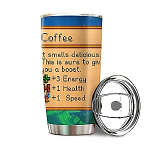 Stardew Valley Coffee Stainless Steel Tumbler 20oz & 30oz Travel Mug