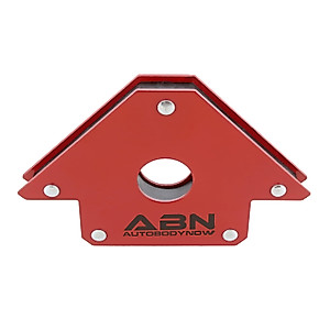 ABN Arrow Welding Magnet Fabrication Holder - 50lb Strong Positioning Square Welding Table Magnet Clamp for 45, 90, 135 Degree Angles