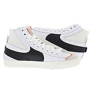Nike Blazer Mid '77 Jumbo Unisex Shoes Size 8, Color: White/Black/Pearl White