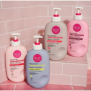 EOS Eos Shea Better Body Lotion - Vanilla Cashmere & Fresh Cozy | Bundle of two | 16 Oz