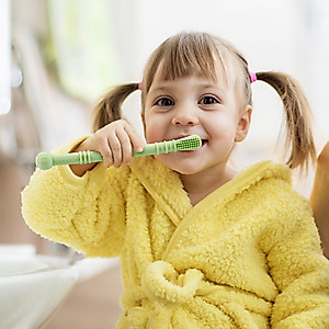 PandaEar Baby Teether Tubes| 6 Pack Soft Silicone Chew Straw Teething Toy for Infant Toddlers, Dishwasher Safe