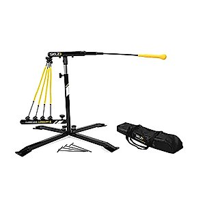 SKLZ Hurricane Premium Portable Batting Practice / Hitting Swing Trainer System for Baseball and Softball, All Ages Training