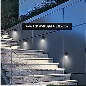 LED Human Body Induction Solar Personality Withsolar Motion Sen SOR Lights for Garden, Fence Ip65 Landscape Home Yard Decor Lighting Lawn Garden