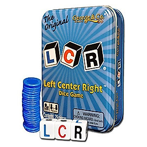 LCR Left Center Right Blue TIN