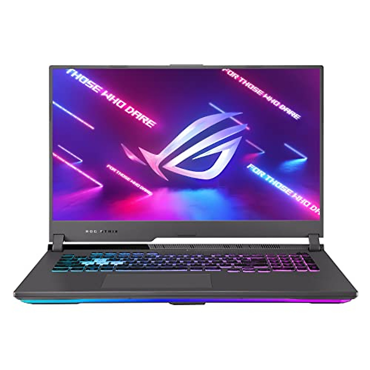 ASUS ROG Strix G17 (2021) Gaming Laptop, 17.3” 144Hz IPS Type FHD, NVIDIA GeForce RTX 3050 Ti, AMD Ryzen 7 4800H, 16GB DDR4, 512B PCIe NVMe SSD, RGB Keyboard, Windows 10, G713IE-EB74