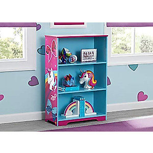 Delta Children Deluxe 3-Shelf Bookcase - Ideal for Books, Decor, Homeschooling & More - Greenguard Gold Certified, JoJo Siwa