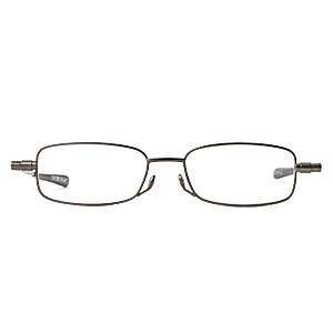 Foster Grant Gavin Fold-Flat Micro Reading Glasses, Unisex