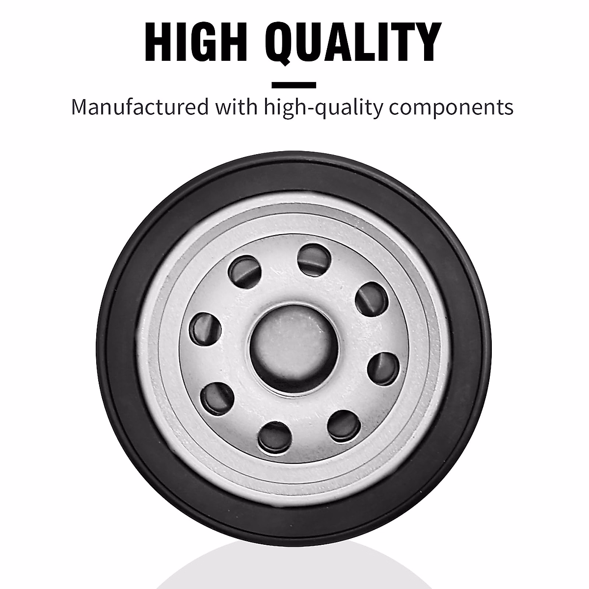 SYOWADA 2 Pcs 951-12690 Oil Filter Replacement For Huskee LT3800 LT4200 LT 4200 Lawn Mower, Replacement For Craftsman LT1500 R1000 RER1000 With Spark Plug Fuel Filter