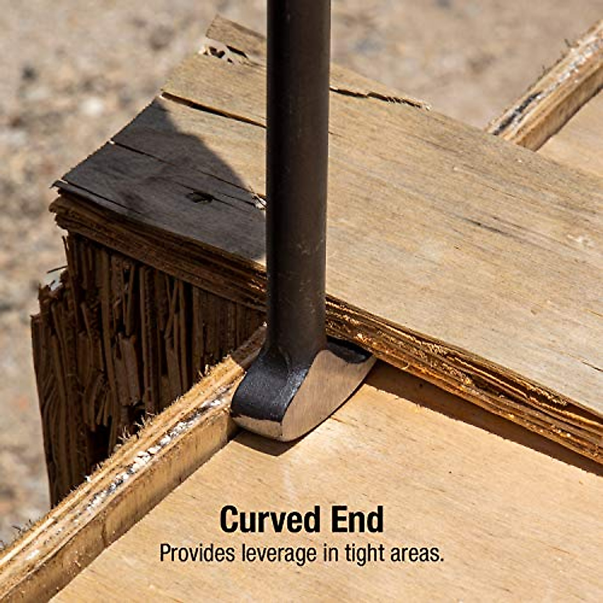 SUNEX TOOLS 9804 Rolling Head Pry Bar Set, 6-Inch - 20-Inch, 4-Piece