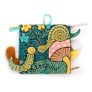 Jellycat Garden Tails: A Soft Activity Baby Book Children's Book | Baby Gift