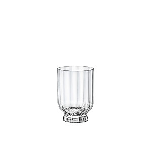 Bormioli Rocco Florian 12.6 oz. Double Old Fashioned DOF Glasses, Clear, Set of 4