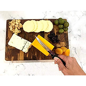 GINSU Kiso® Dishwasher Safe and Always Sharp 6 Piece Black Steak Knife Set, 3" W x 11.25" x 1.5