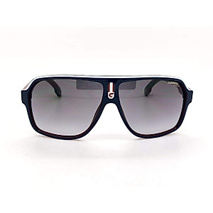 Carrera mens Carrera 1001/S Sunglasses, Blue Red/Dark Gray Gradient, 62mm 11mm US
