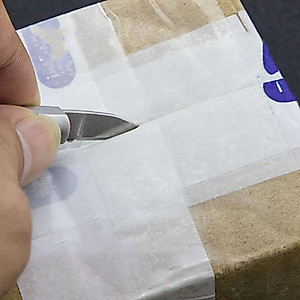 Fon ALLey Mini Pocket Knife Tiny Folding Knife with Wood Handle (Colorful Wood)