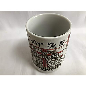 Japanese Tea Cup "Tokyo Asakusa" Yunomi