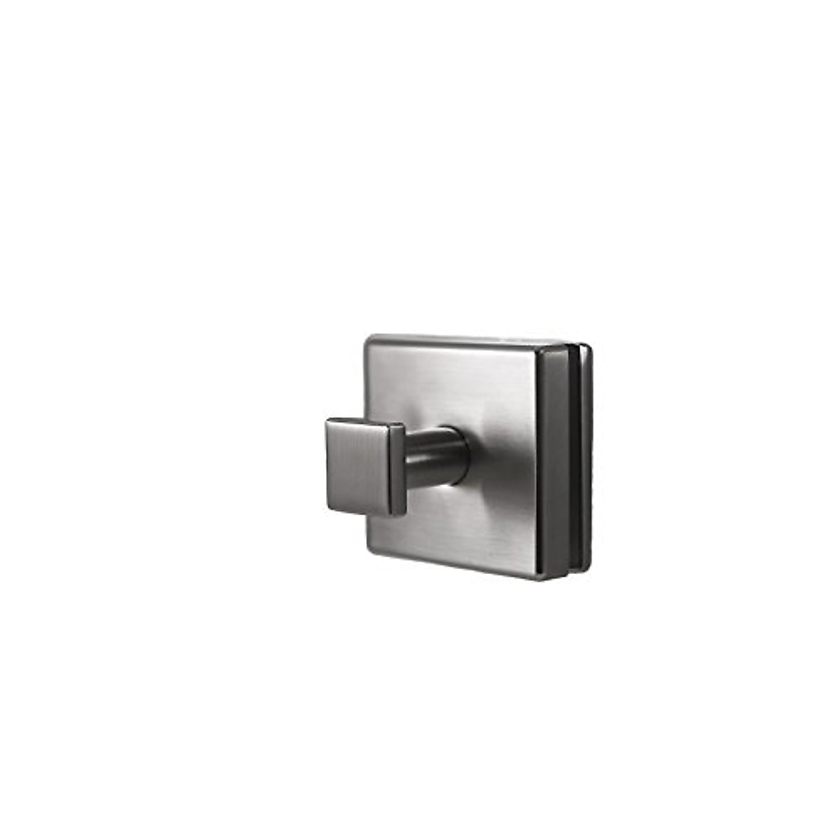 Preferred Bath Accessories 1000-BN-GM Primo Collection Glass Mounted Robe Hook, Brushed Nickel