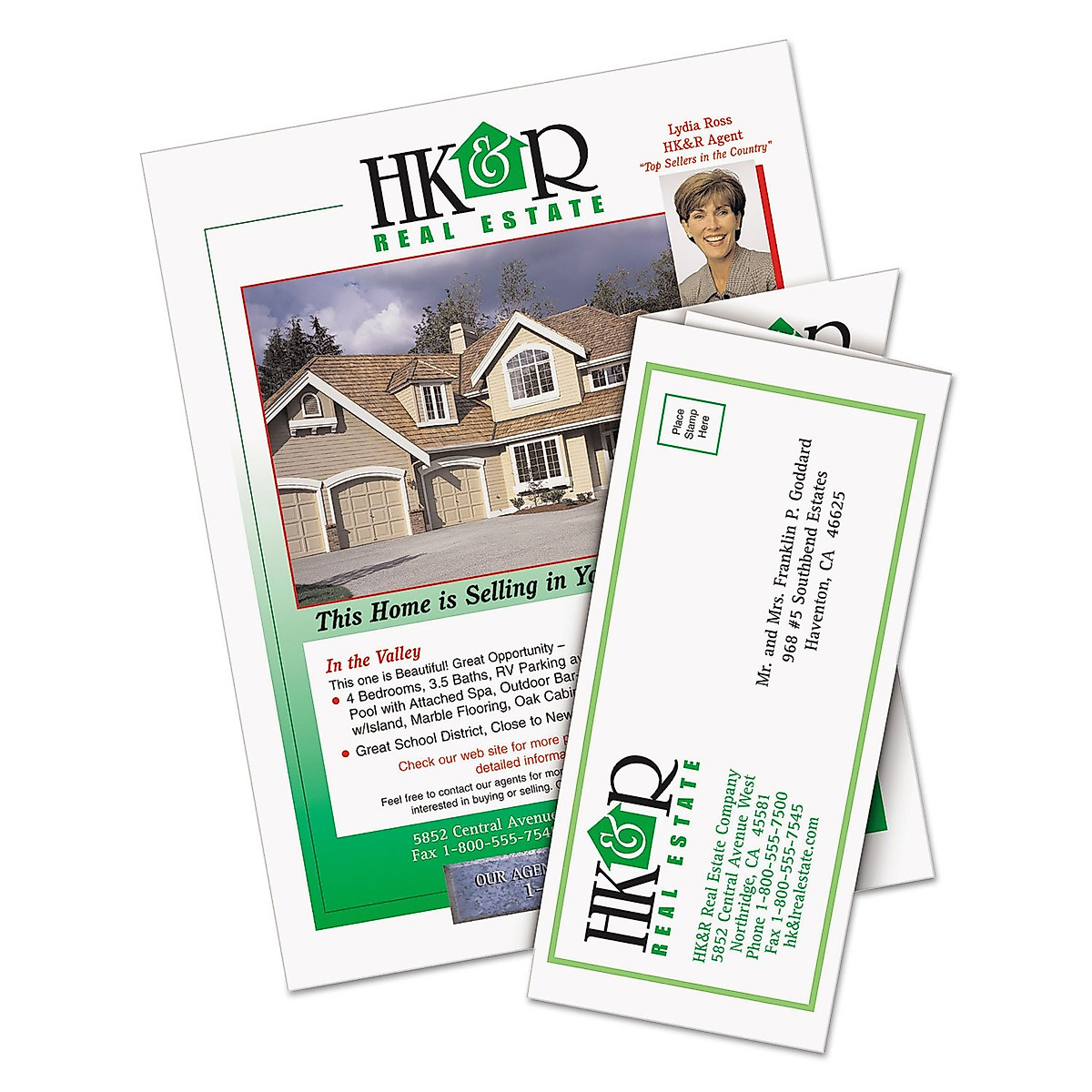 AVE8324 - Tri-Fold Brochures for Inkjet Printers