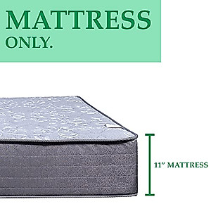 Nutan 11-Inch Firm Foam Encased Euro Top Gel Infused innerspring Mattress, Queen