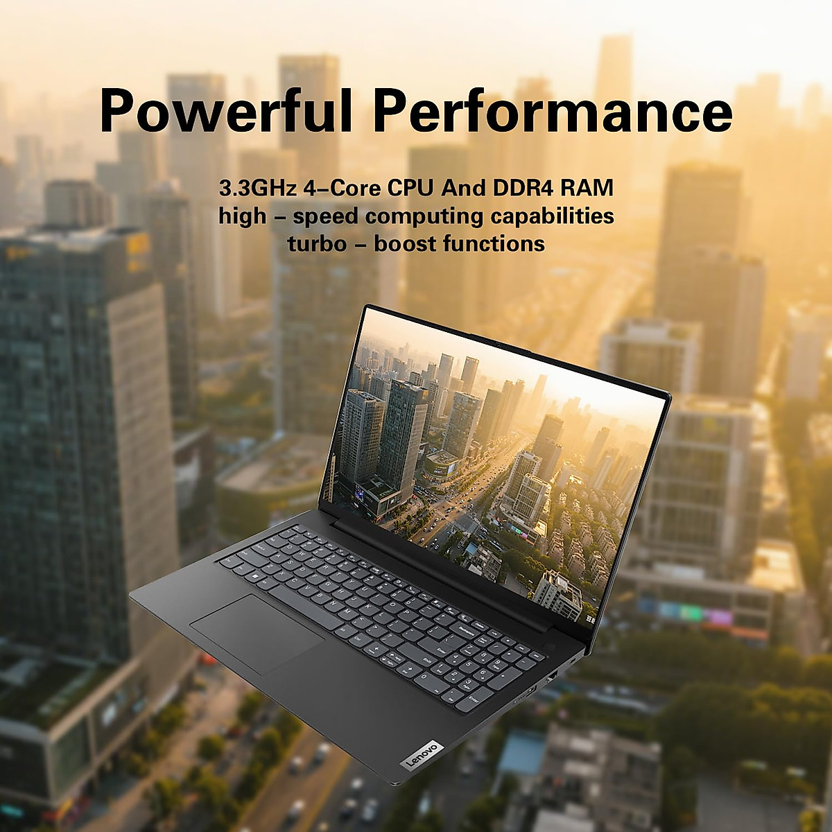 2021 Newest Lenovo IdeaPad 3 17.3" HD+ Screen Laptop Computer, Quad-Core Intel i5-1035G1 Up to 3.6GHz (Beats i7-8565U), 12GB DDR4 RAM, 256GB PCIe, Webcam, WiFi 5, 802.11AC, Windows 10 +Marxsol-Cables