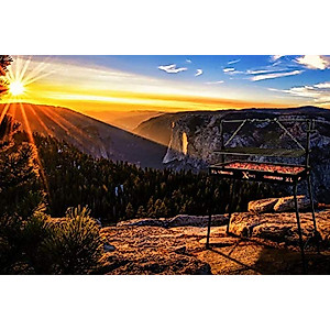 Portable Charcoal Grill, XL Version, Steel Rods Style